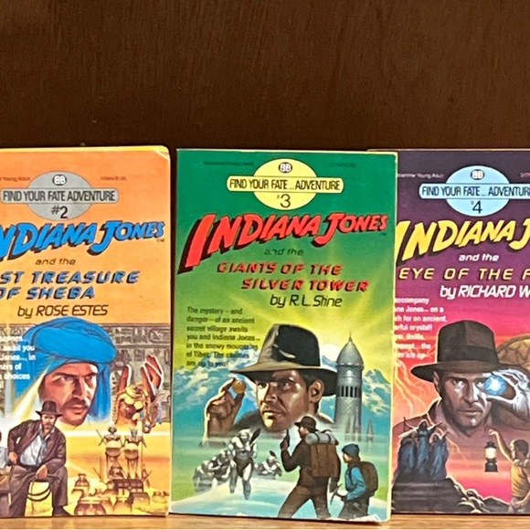 Office | Indiana Jones Adventure Book 2 3 4 | Poshmark